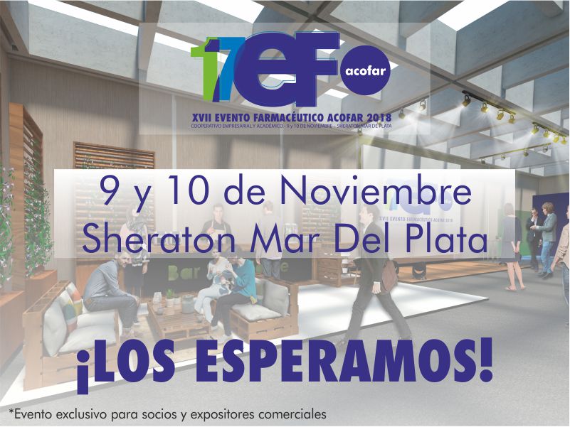 pop up evento 2018 - ACOFAR